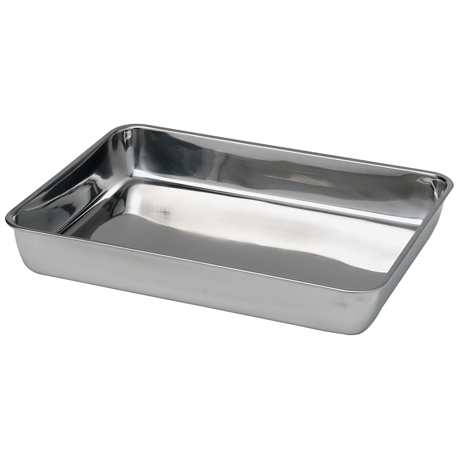 Tava dreptunghiulara din inox, 360x275mm – Horeca Express